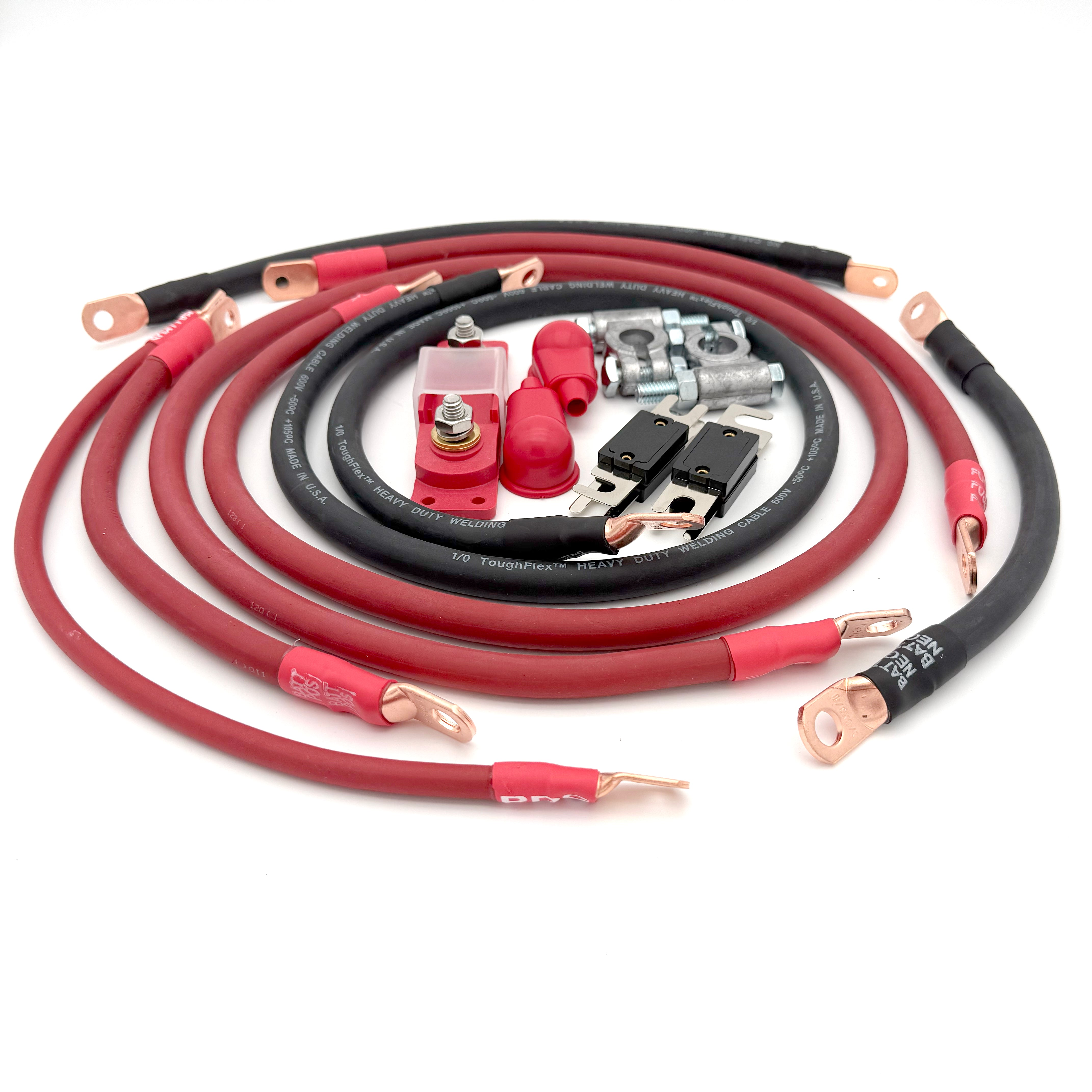 Toyota 4Runner Big 7 Battery Cable Kit (Gen 3 - 1996-2002) – Rugged ...