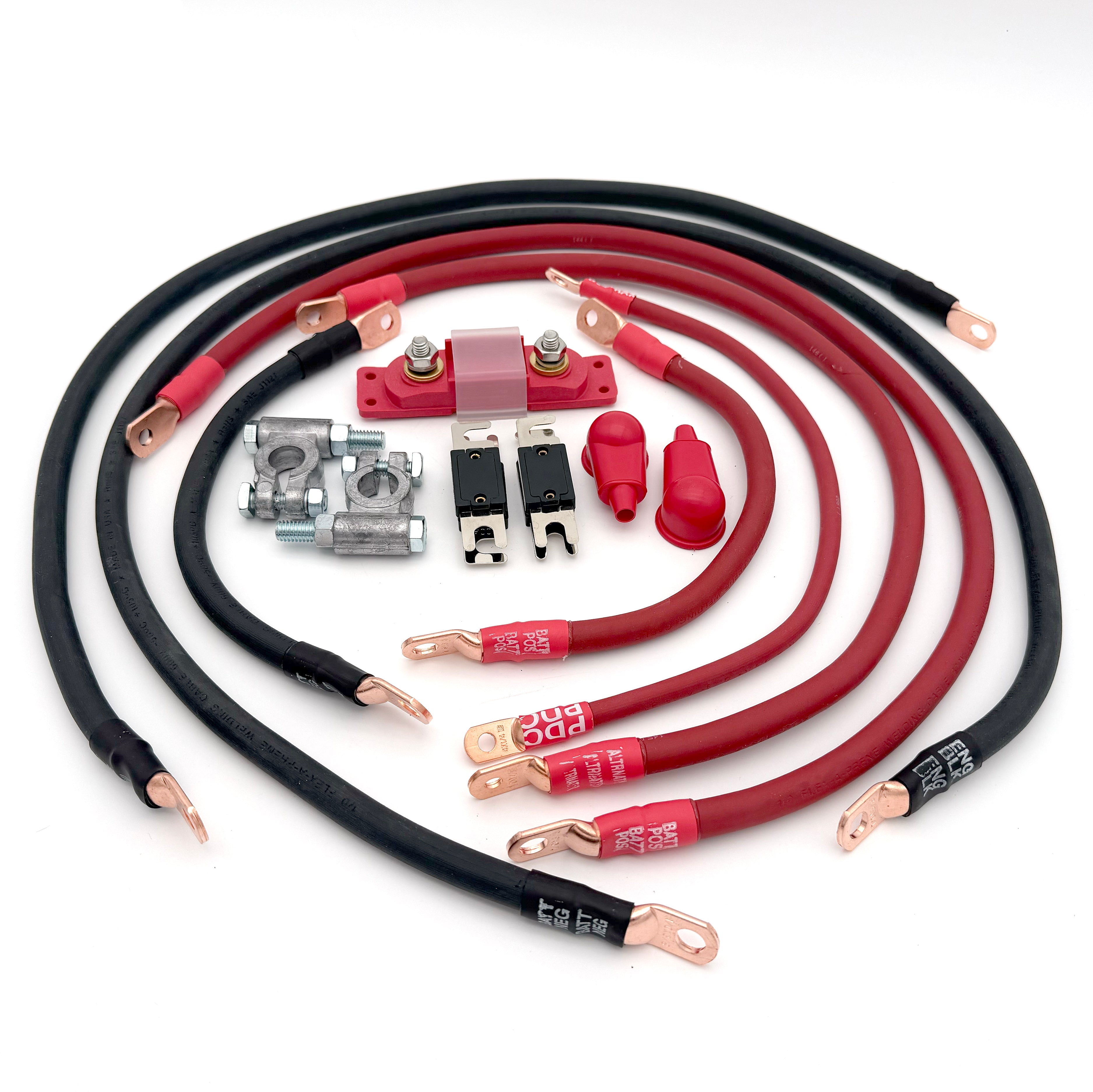 Toyota 4Runner Big 7 Battery Cables Kit Gen 5 - 2010-2024 – Rugged Overland