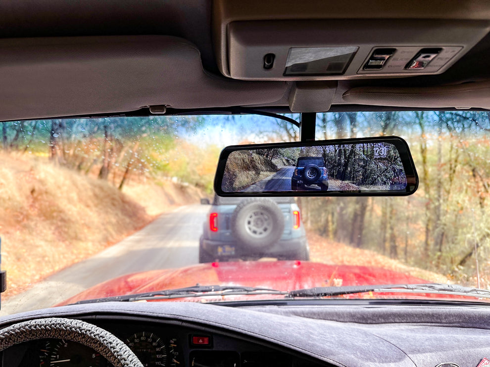 LucentVue 4K Rearview Mirror Camera System | Toyota Land Cruiser FJ80 ...