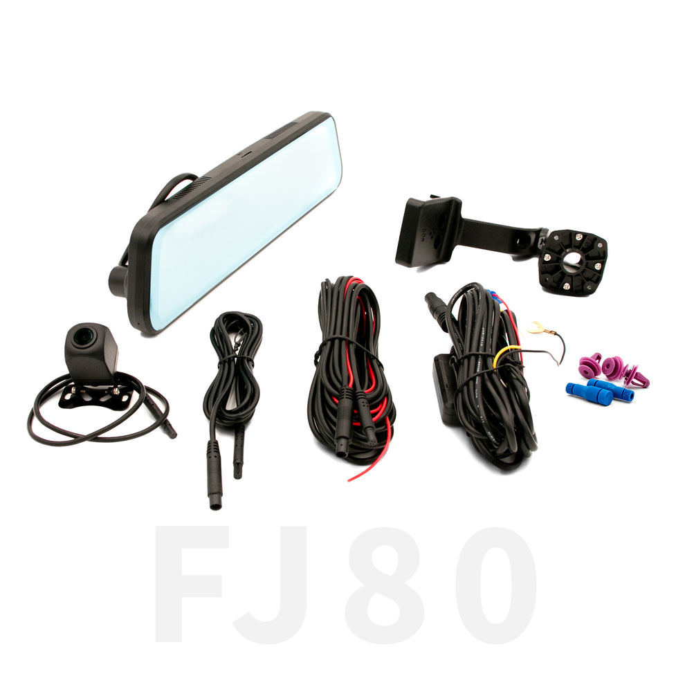 LucentVue 4K Rearview Mirror Camera System | Toyota Land Cruiser FJ80 ...