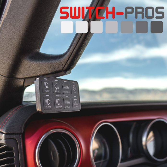 Switch Pros Jeep JL/JT Mounting Kit (Gas Engines) – Rugged Overland
