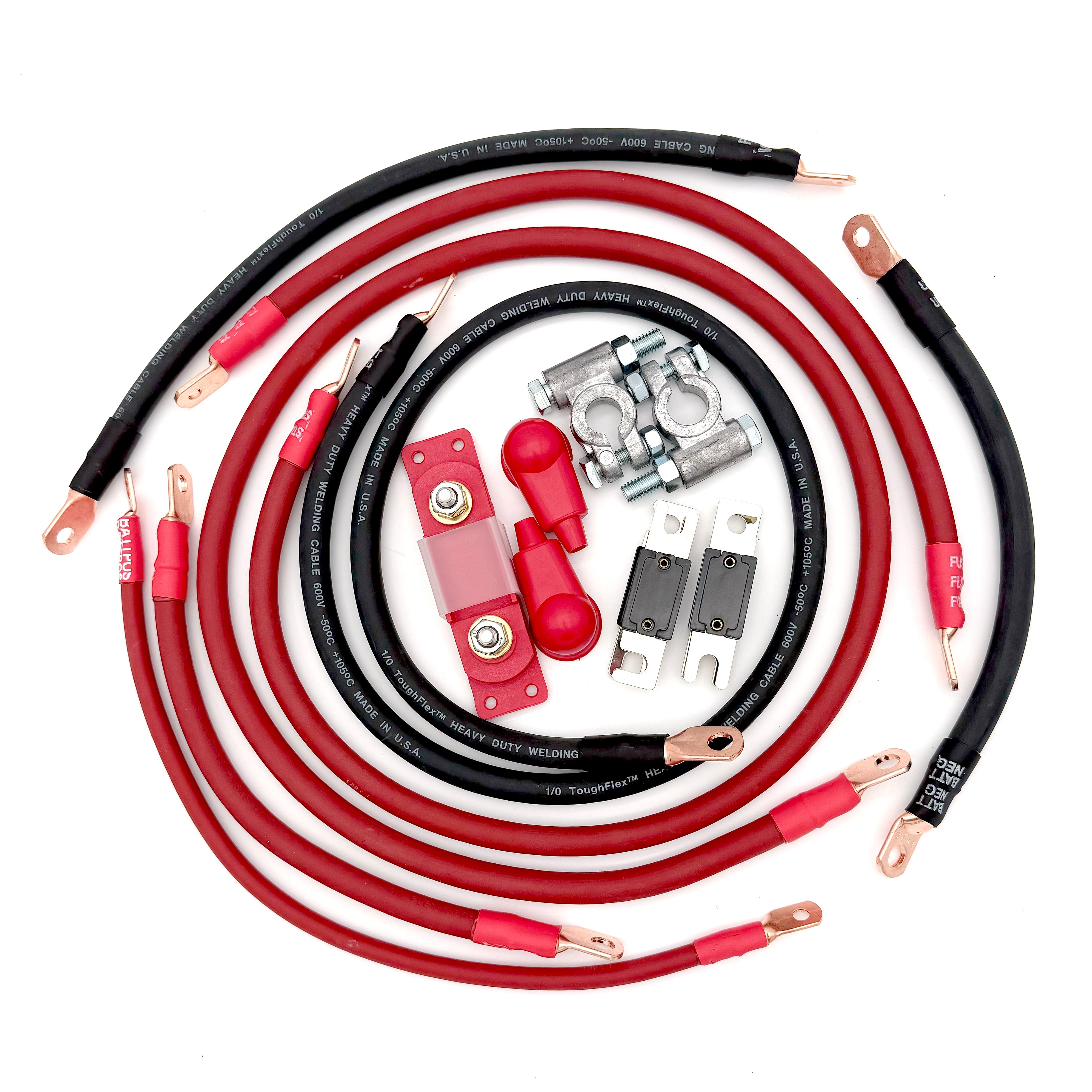 Toyota FJ Cruiser Big 7 Battery Cables Kit (2007–2014) – Rugged Overland