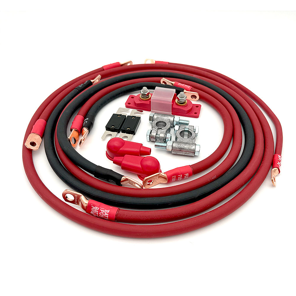 Toyota Tundra Big 7 Battery Cables Kit Gen 2 - 2007-2018 – Rugged Overland
